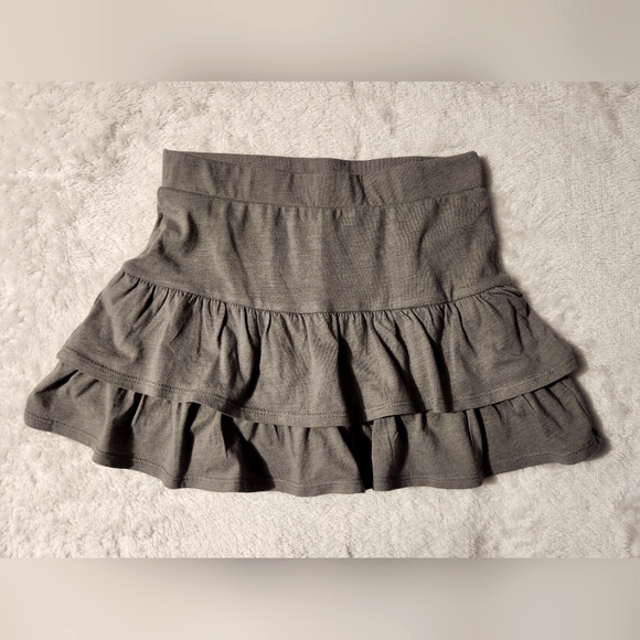Justice | Bottoms | Nwot Justice Gray Ruffle Skort Size 8 | Poshmark